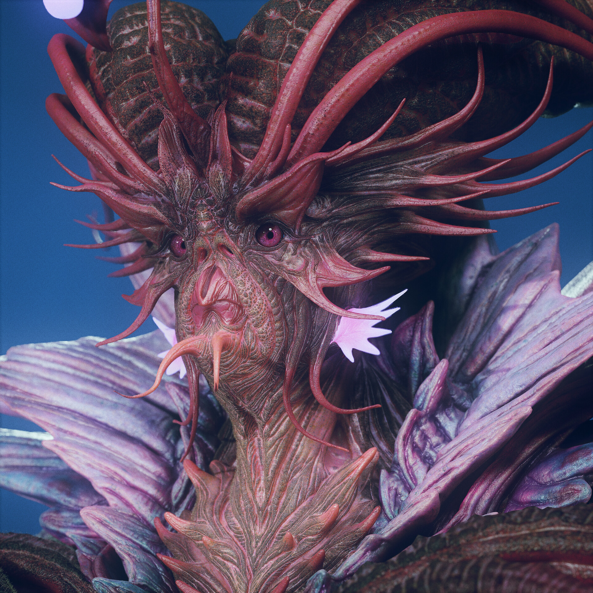 ArtStation - Deep Sea Alien Creature