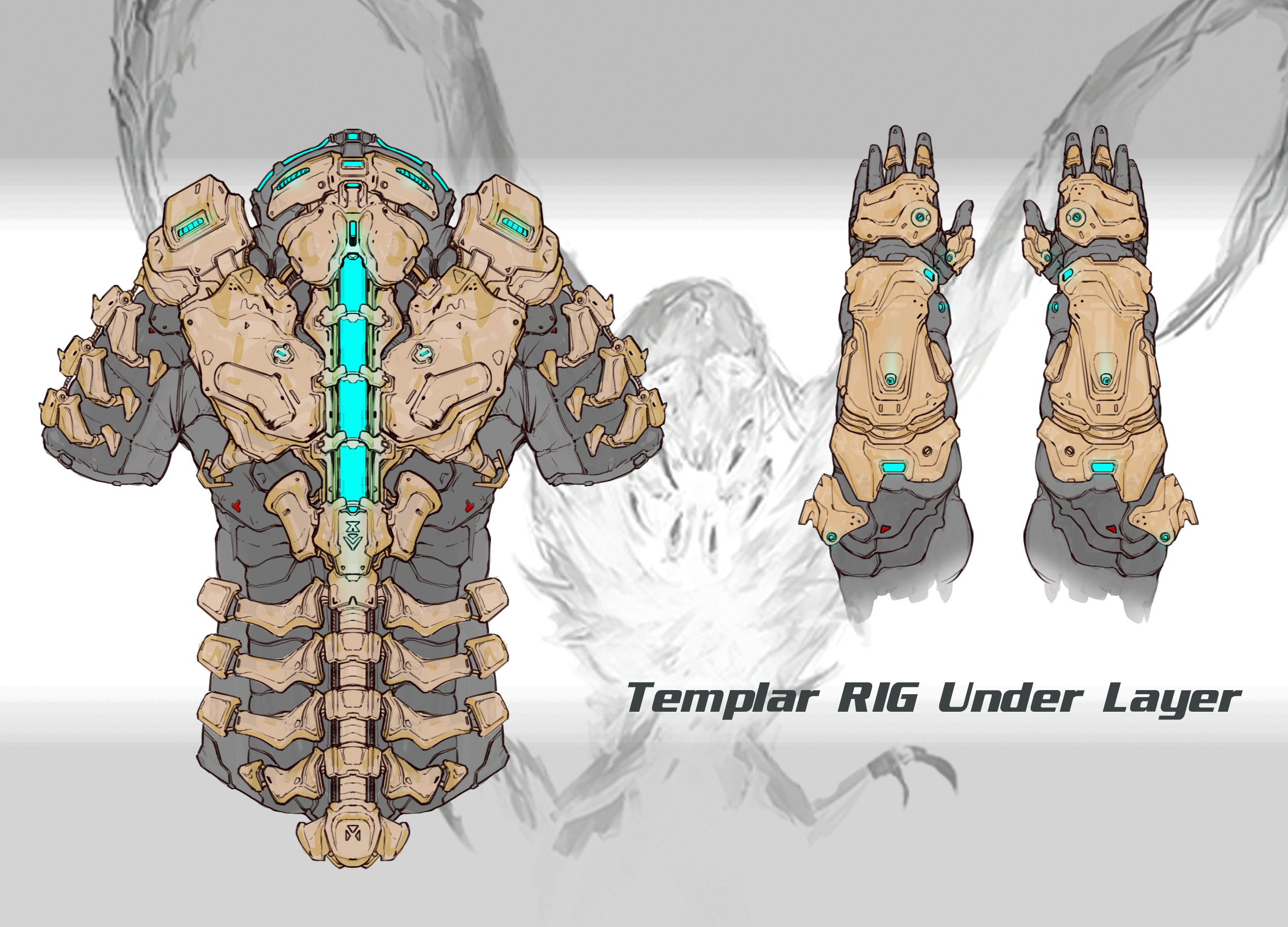 Lei Zhang - Dead Space inspired weapon designs