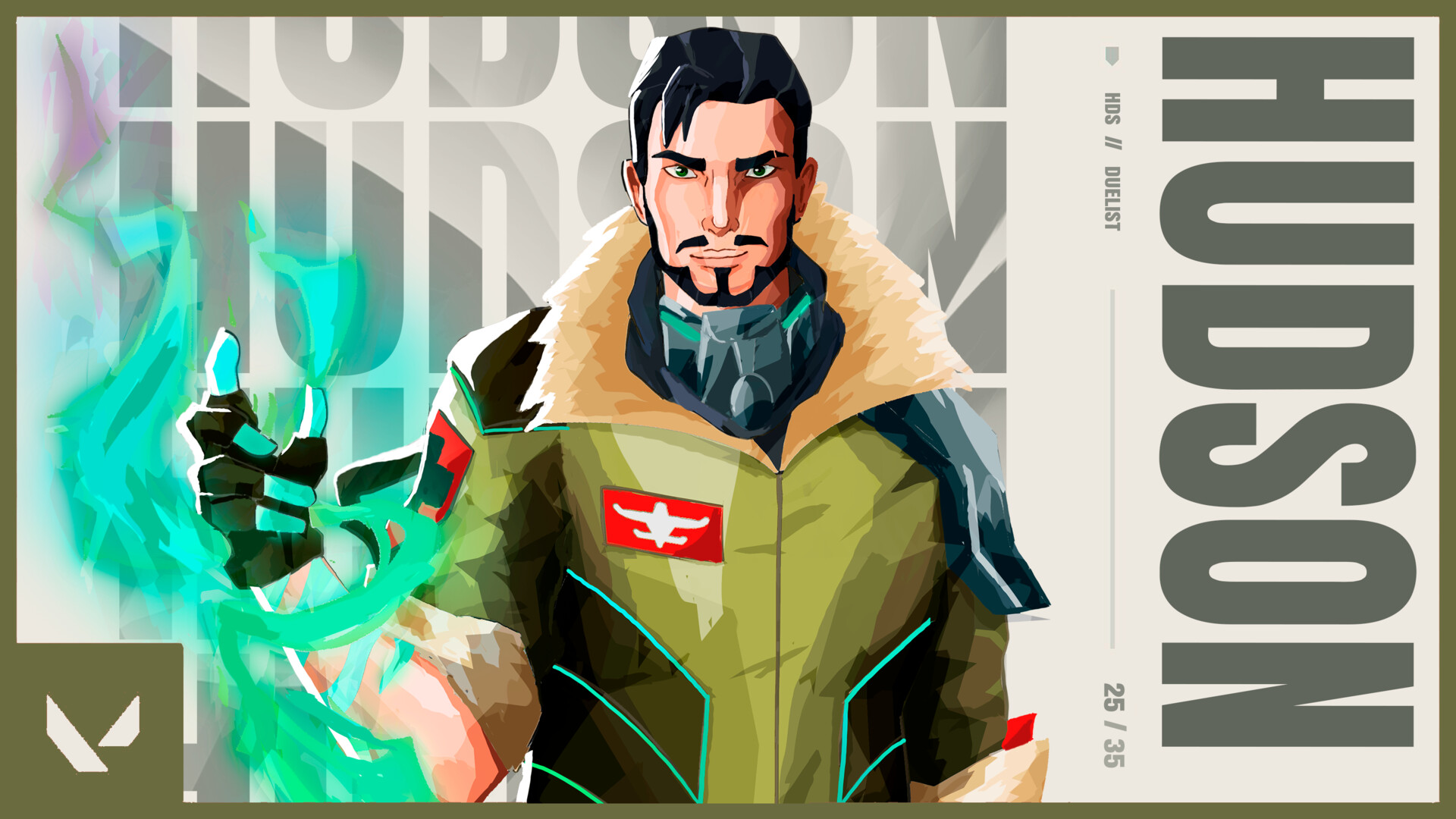 ArtStation - HUDSON, valorant concept character