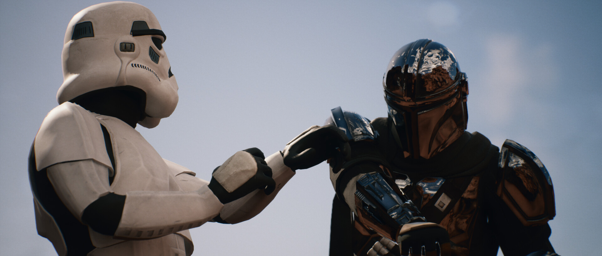 Geoffrey Grandseigne - Mandalorian Fight Scene Round 2