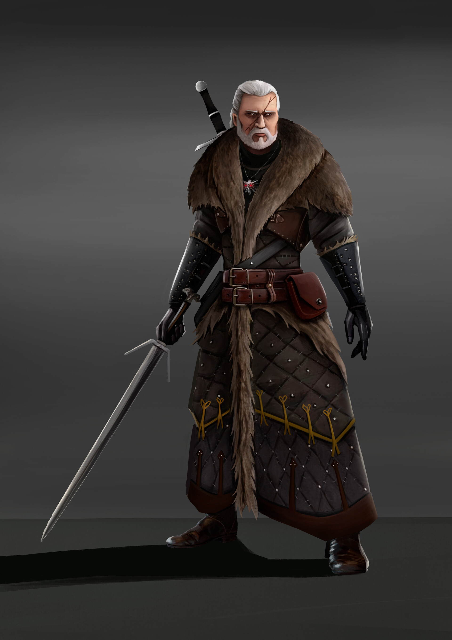 ArtStation - Witcher concept.