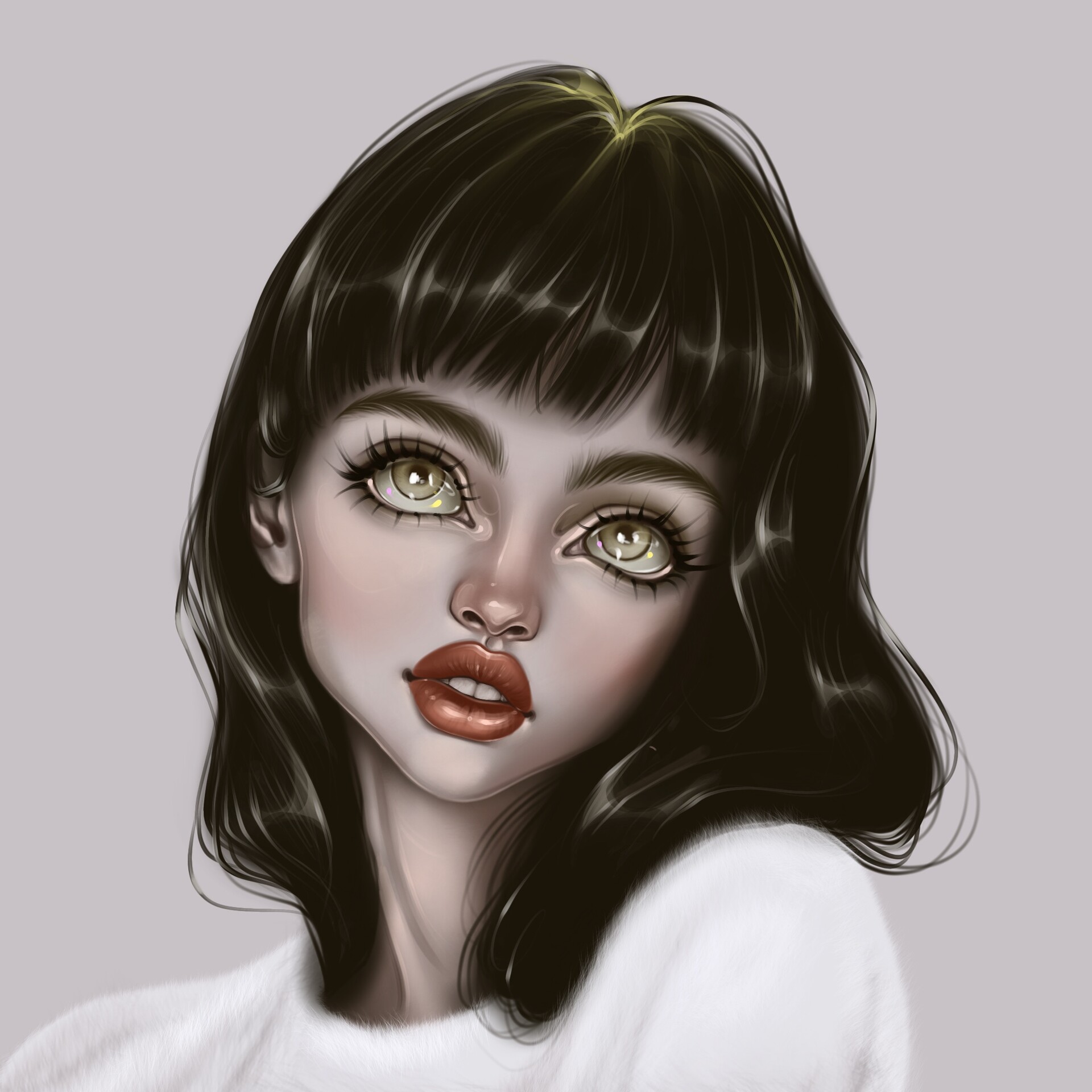 ArtStation - Rolled eyes