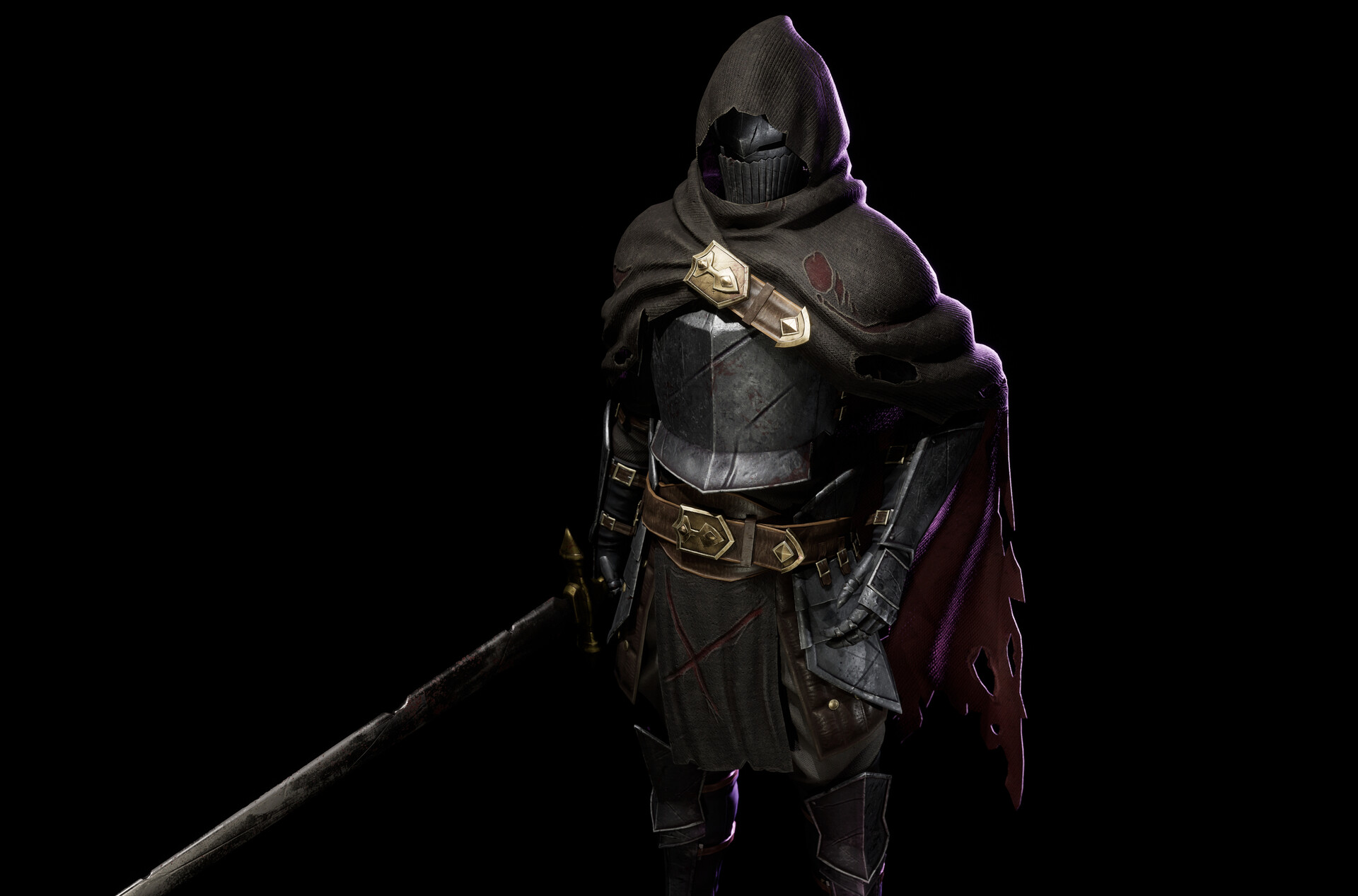 ArtStation - Black Knight -ENDER LILIES-