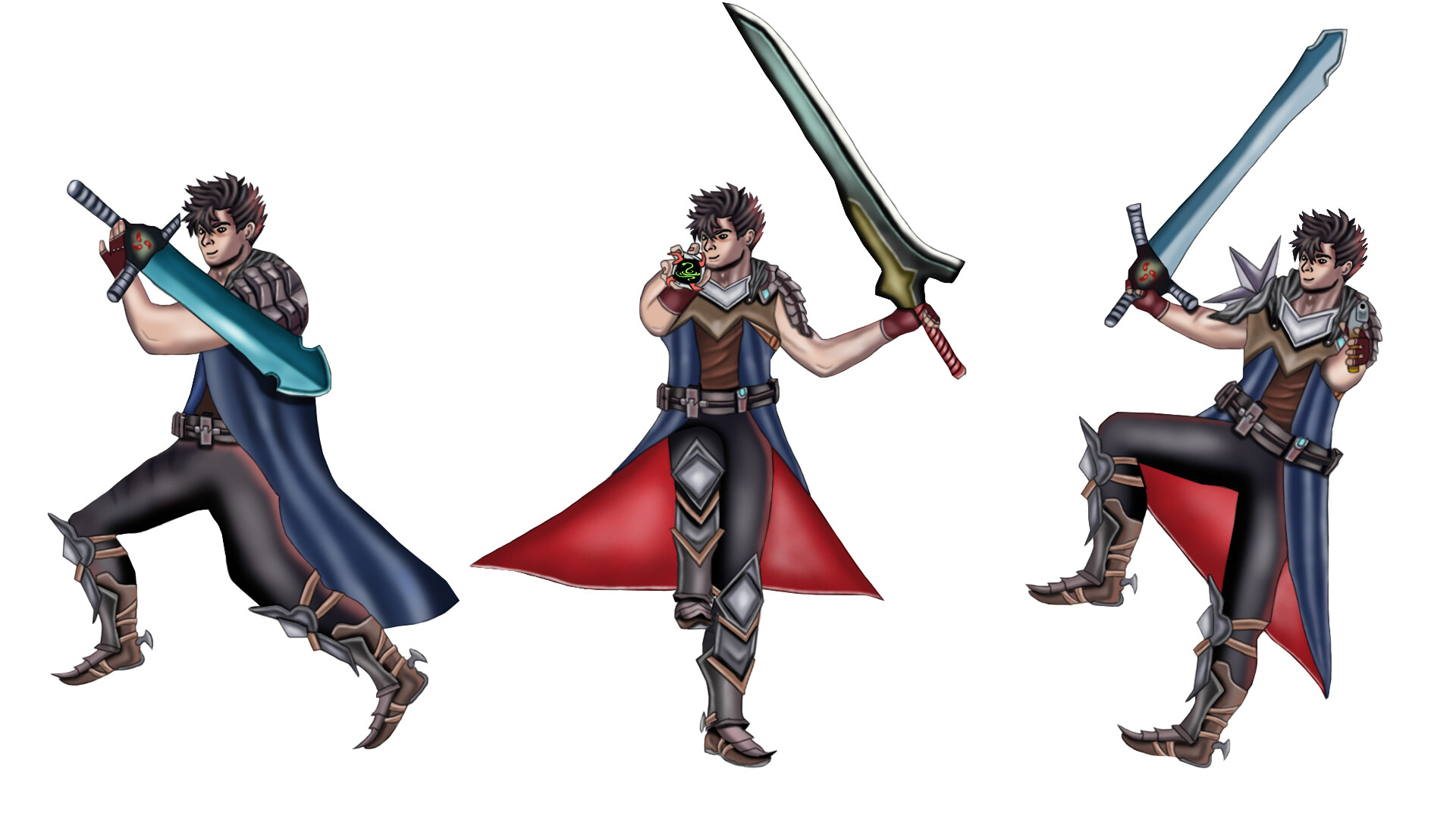 ArtStation - Male character dynamic poses