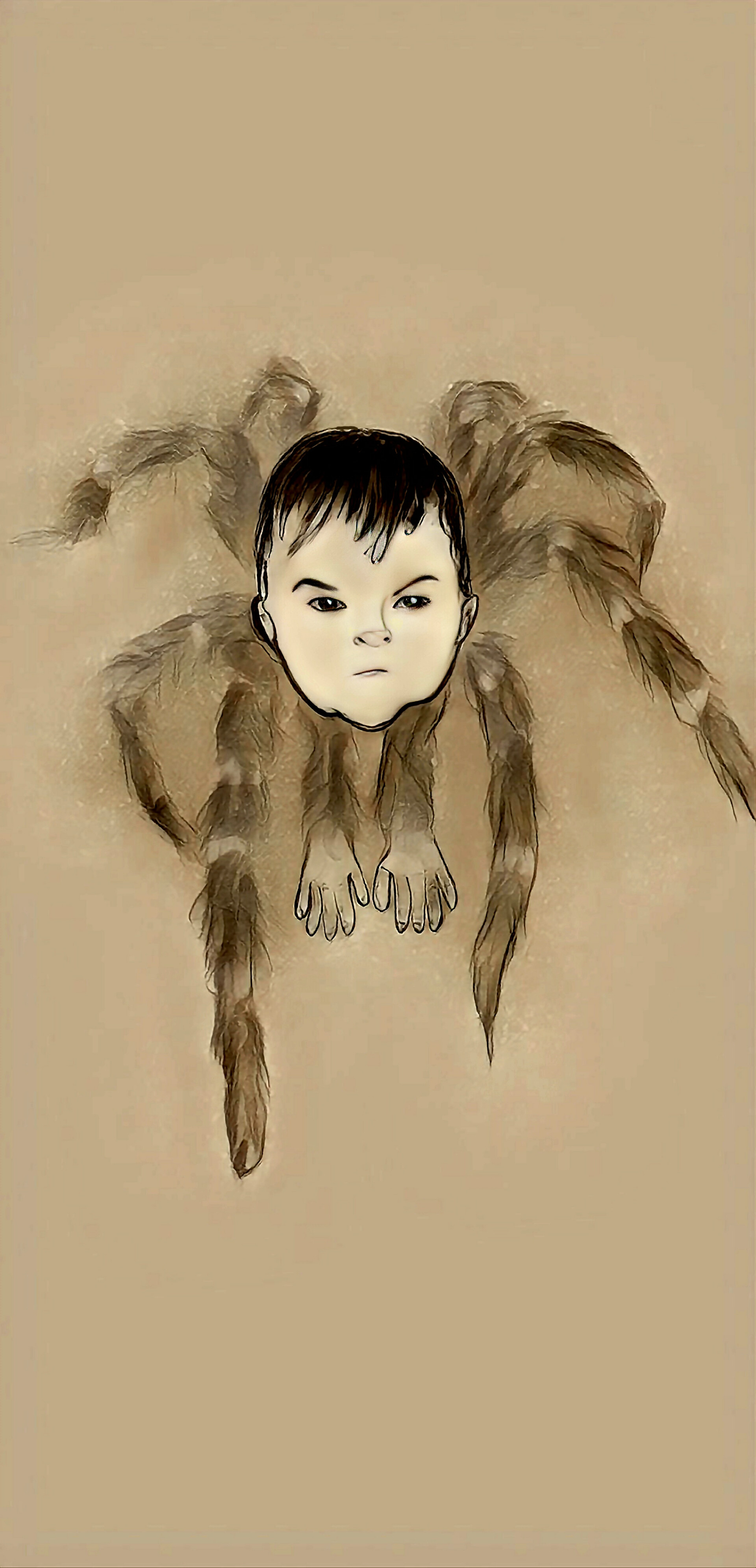 ArtStation - Baby Spider - Stephen Gammel imitation attempt # 2