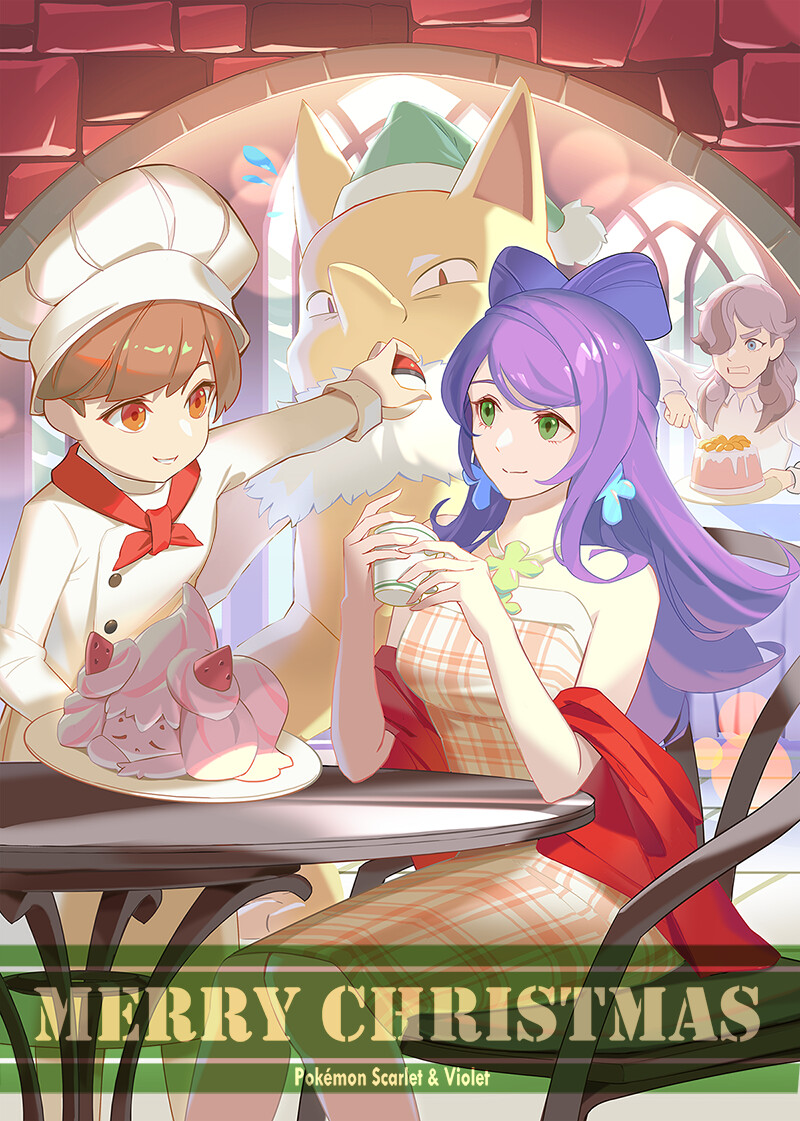ArtStation - Pokémon Scarlet & Violet/Christmas