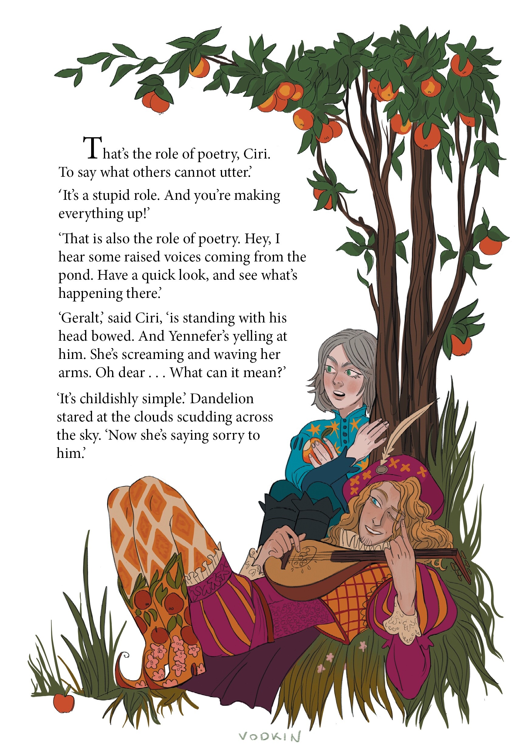 ArtStation - The Witcher Book Illustration