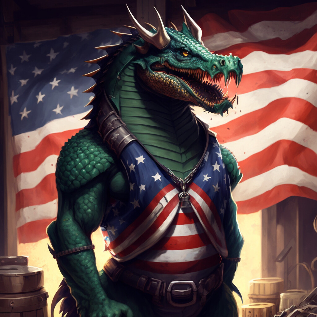 ArtStation - American dragon