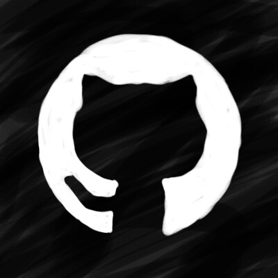ArtStation - GitHub图标 GitHub Logo Drawing
