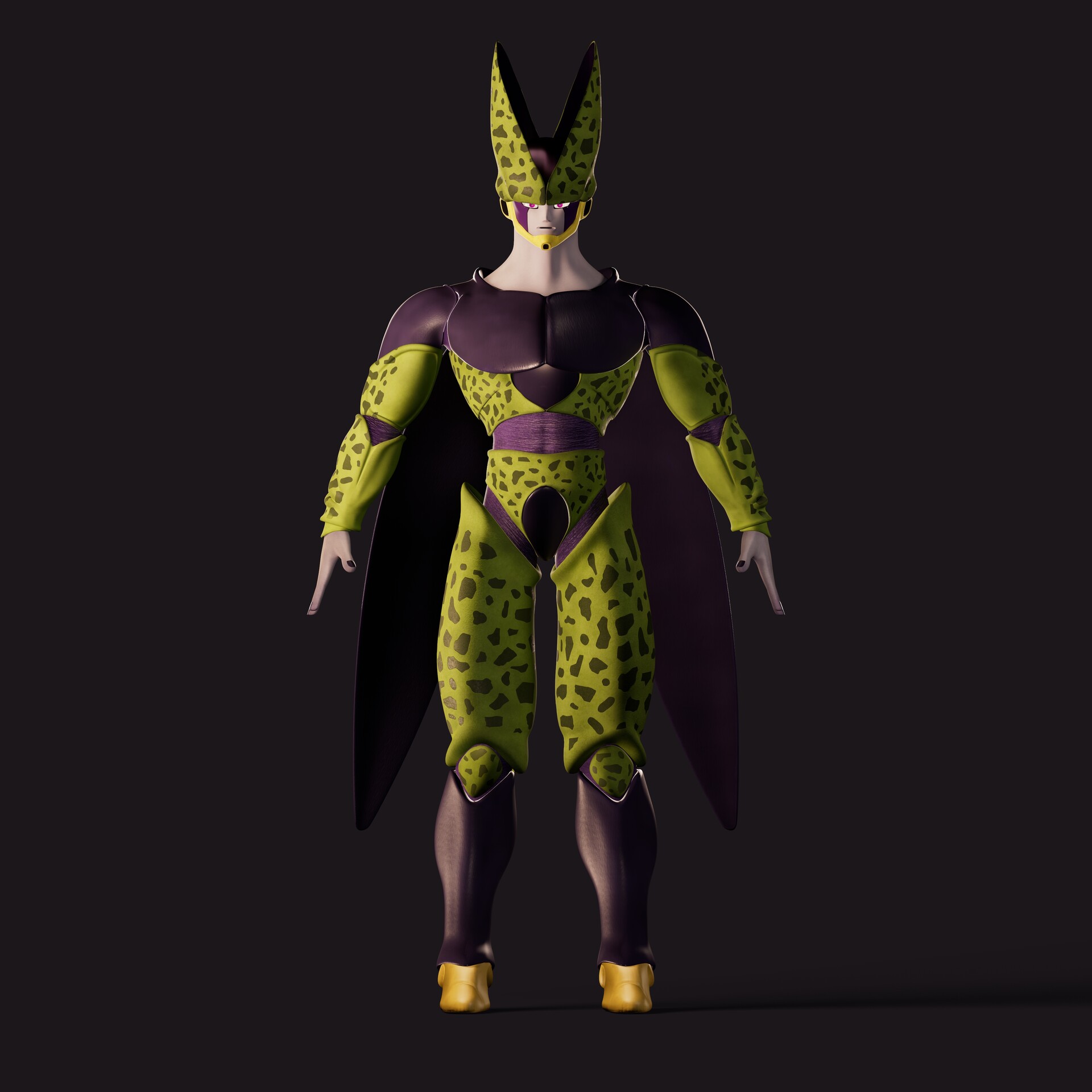 ArtStation - Perfect Cell [Modeling Practice]