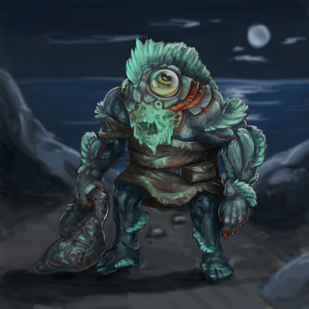 ArtStation - Mad fish