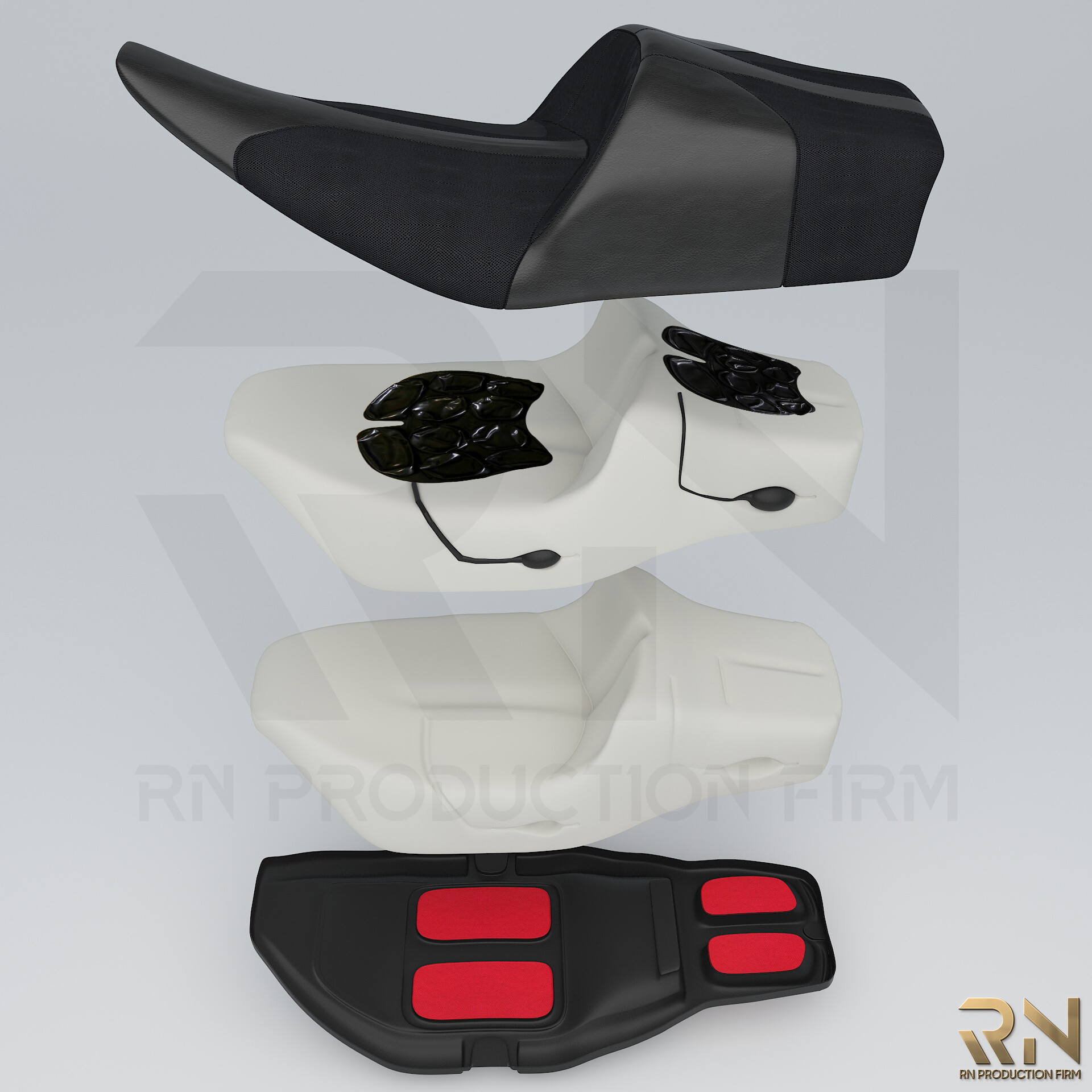 ArtStation - Seat Exploded View Design