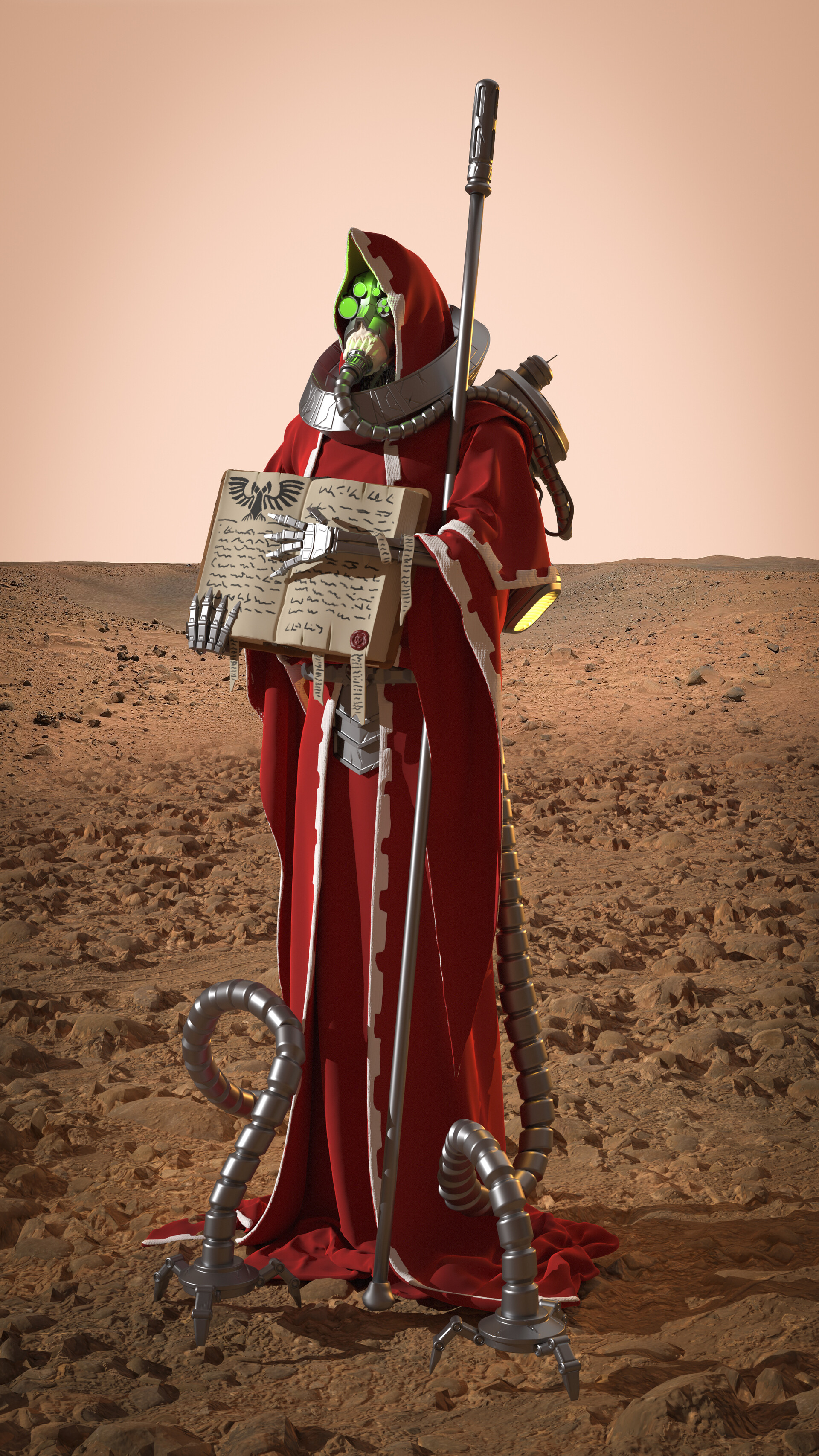 ArtStation - Mechanicus Priest