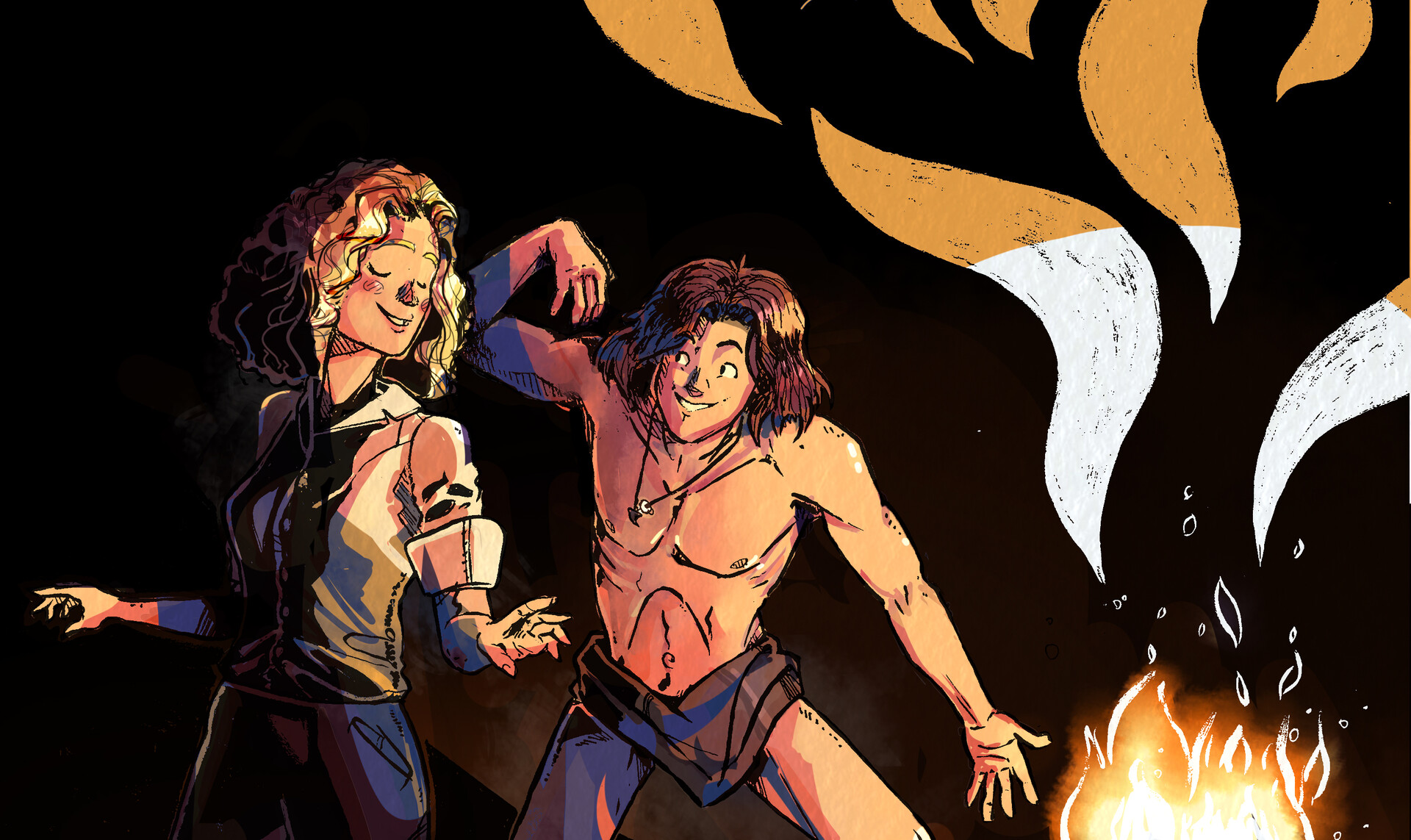 ArtStation - Dancing to Dela