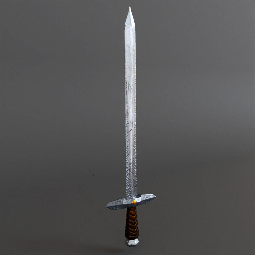 ArtStation - Old medieval sword