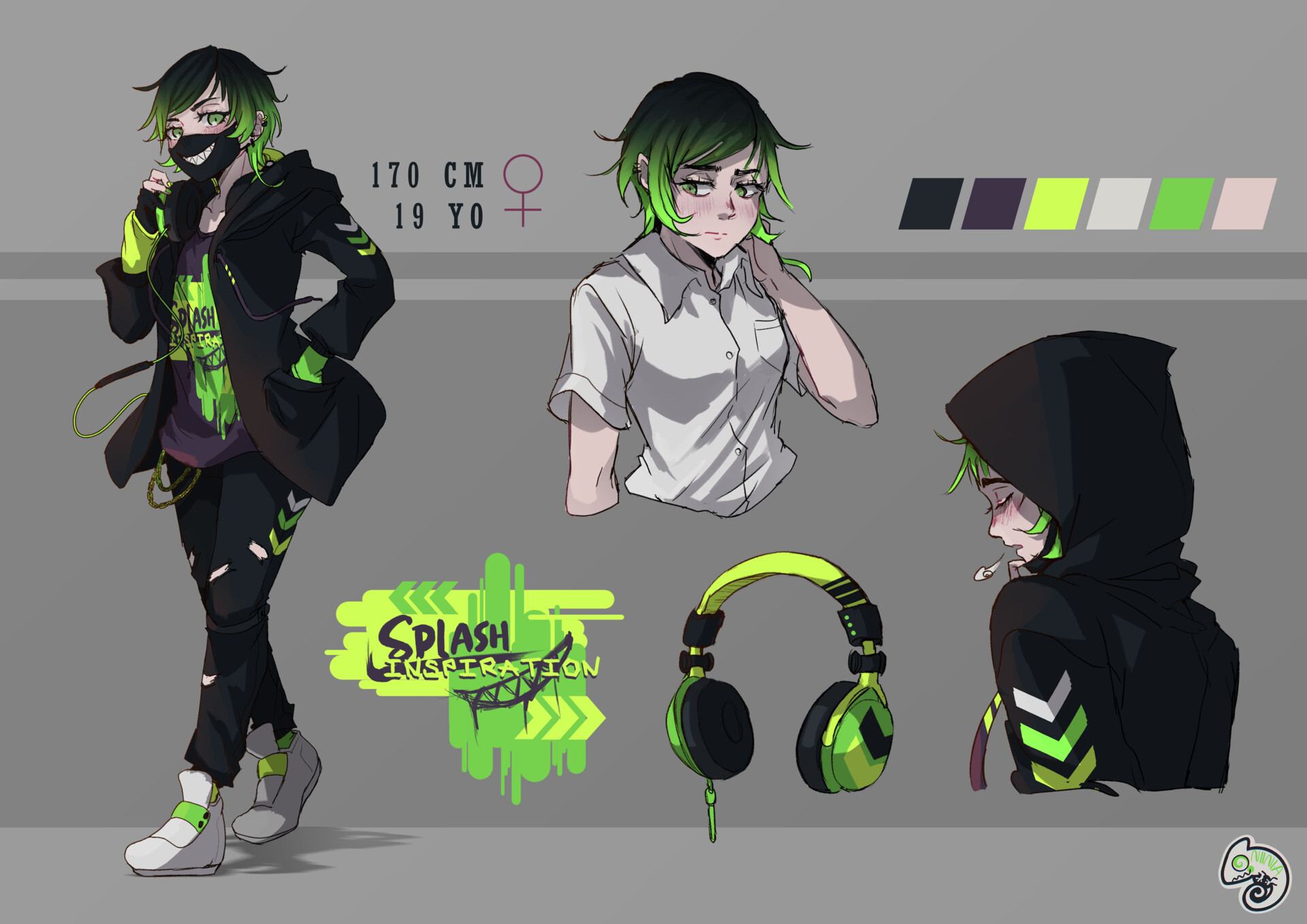 ArtStation - Character design - Human Female 2