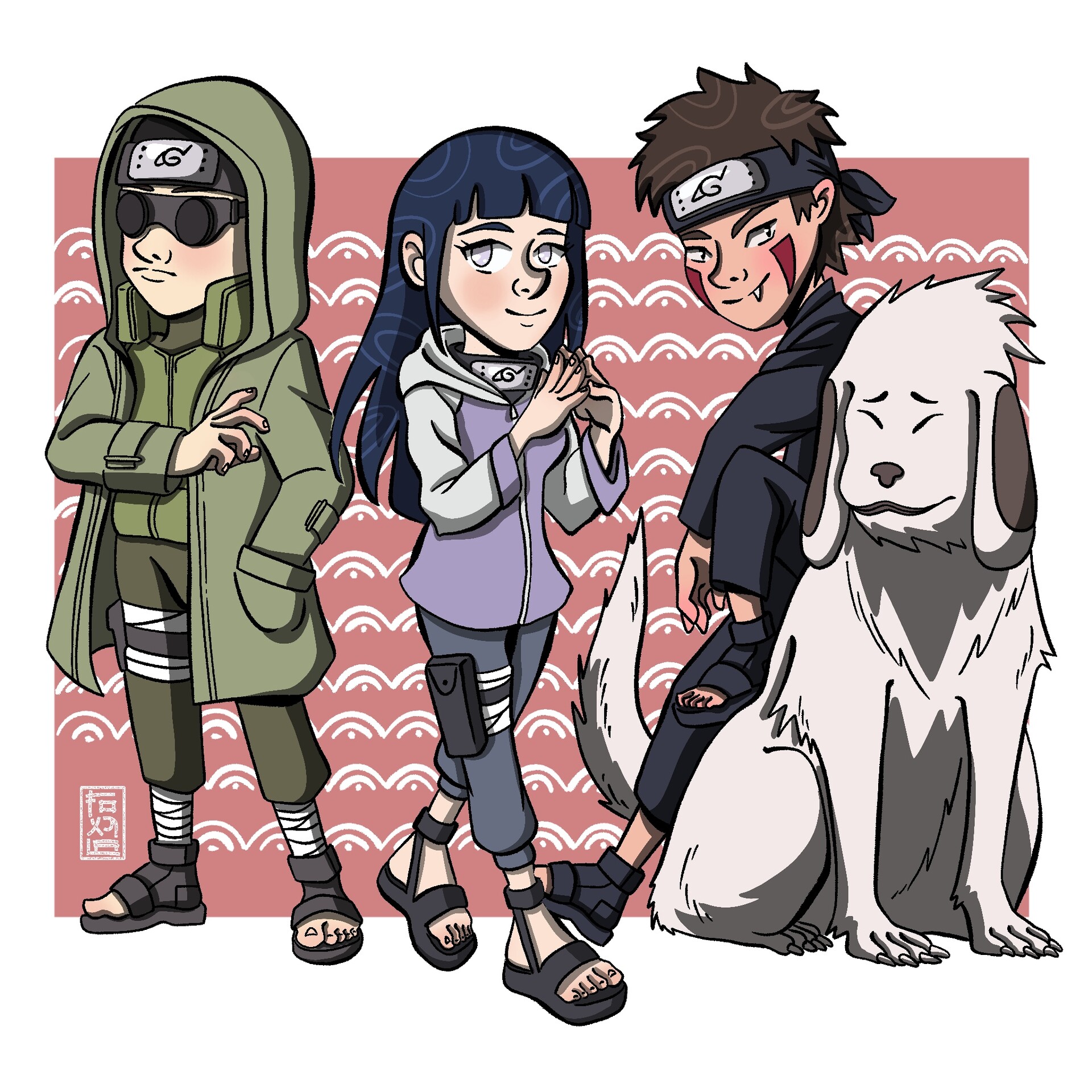 Artstation Naruto Shippuden S Fanart Team Kurenai