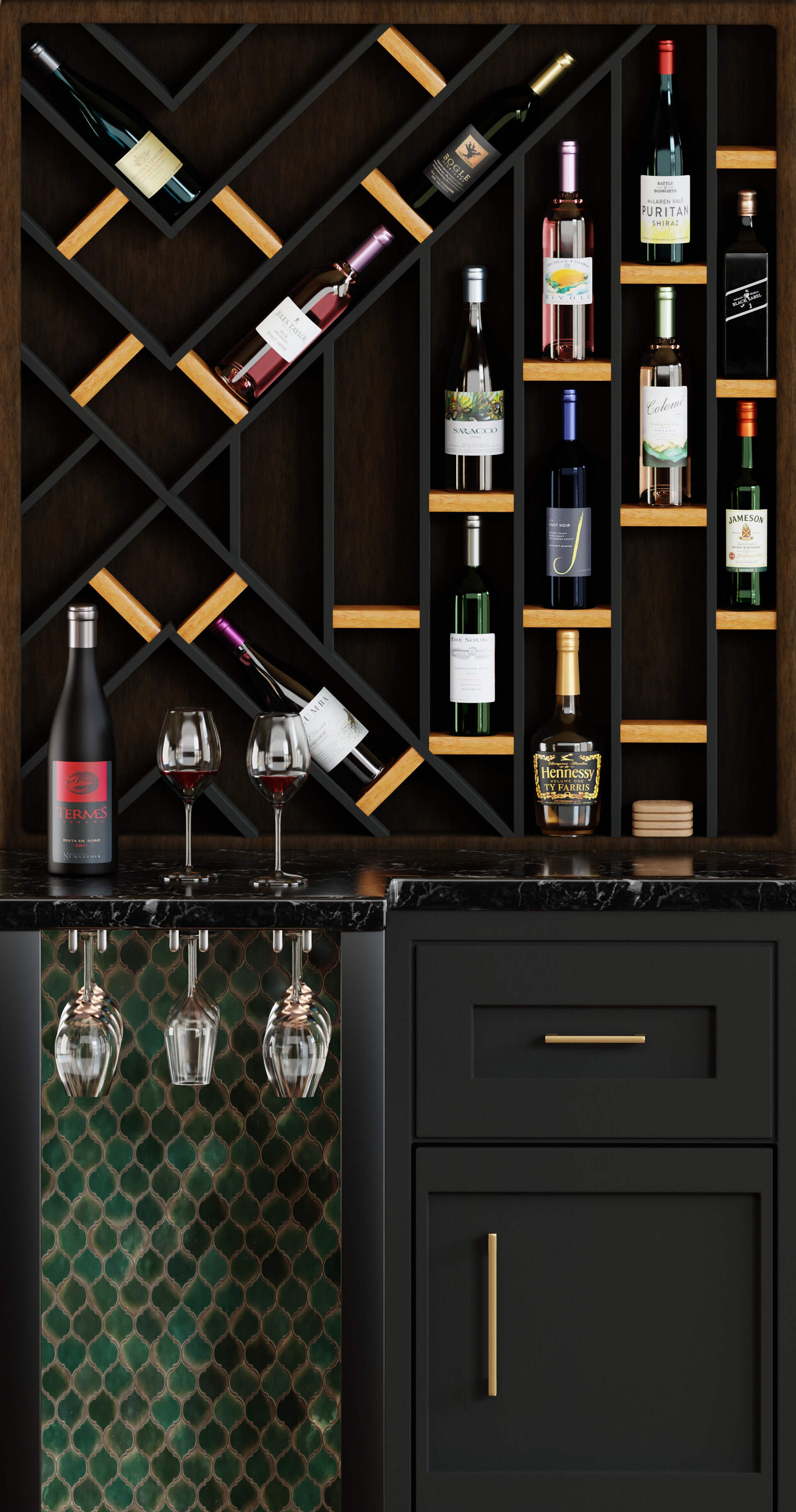 ArtStation - Home bar