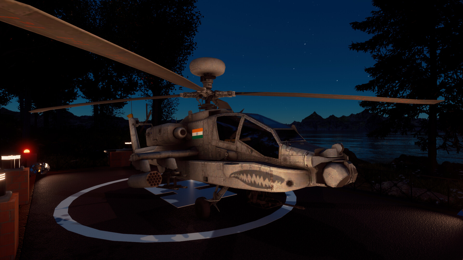 ArtStation - AH-64 Apache Helicopter