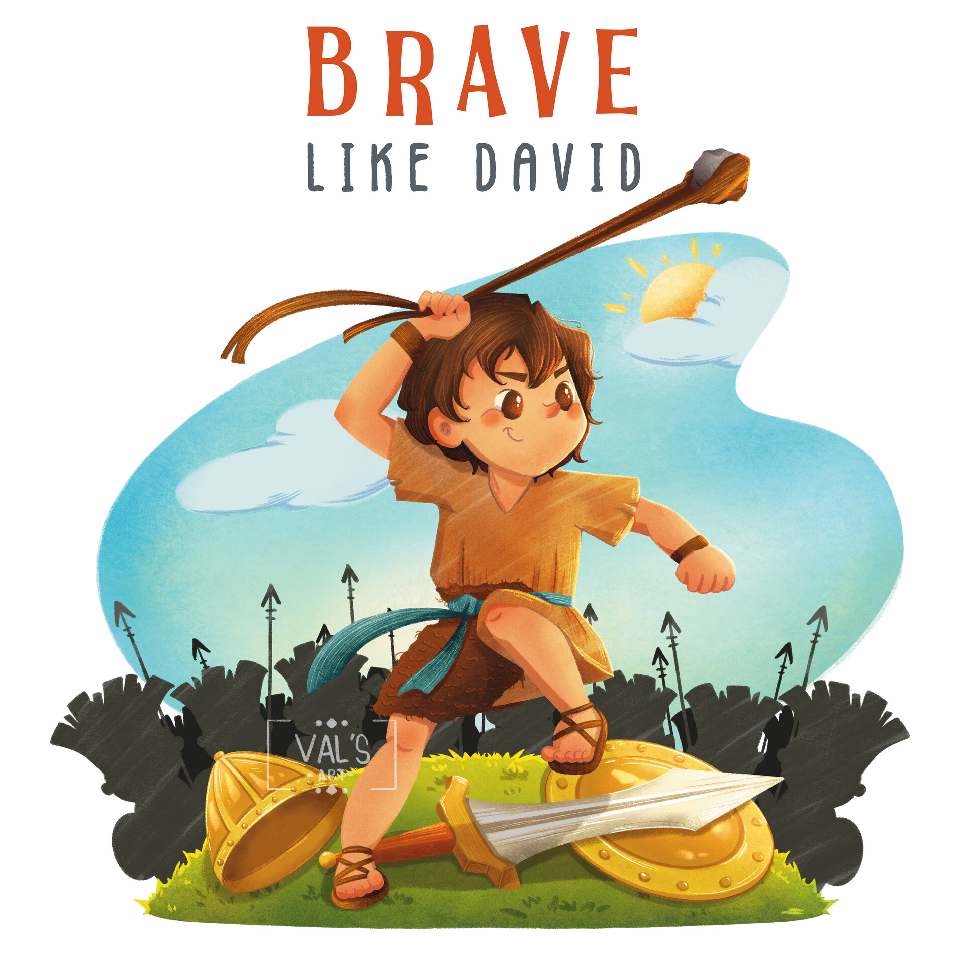 Val Yovanka - Brave like David