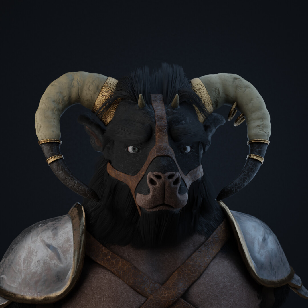ArtStation - minotaur