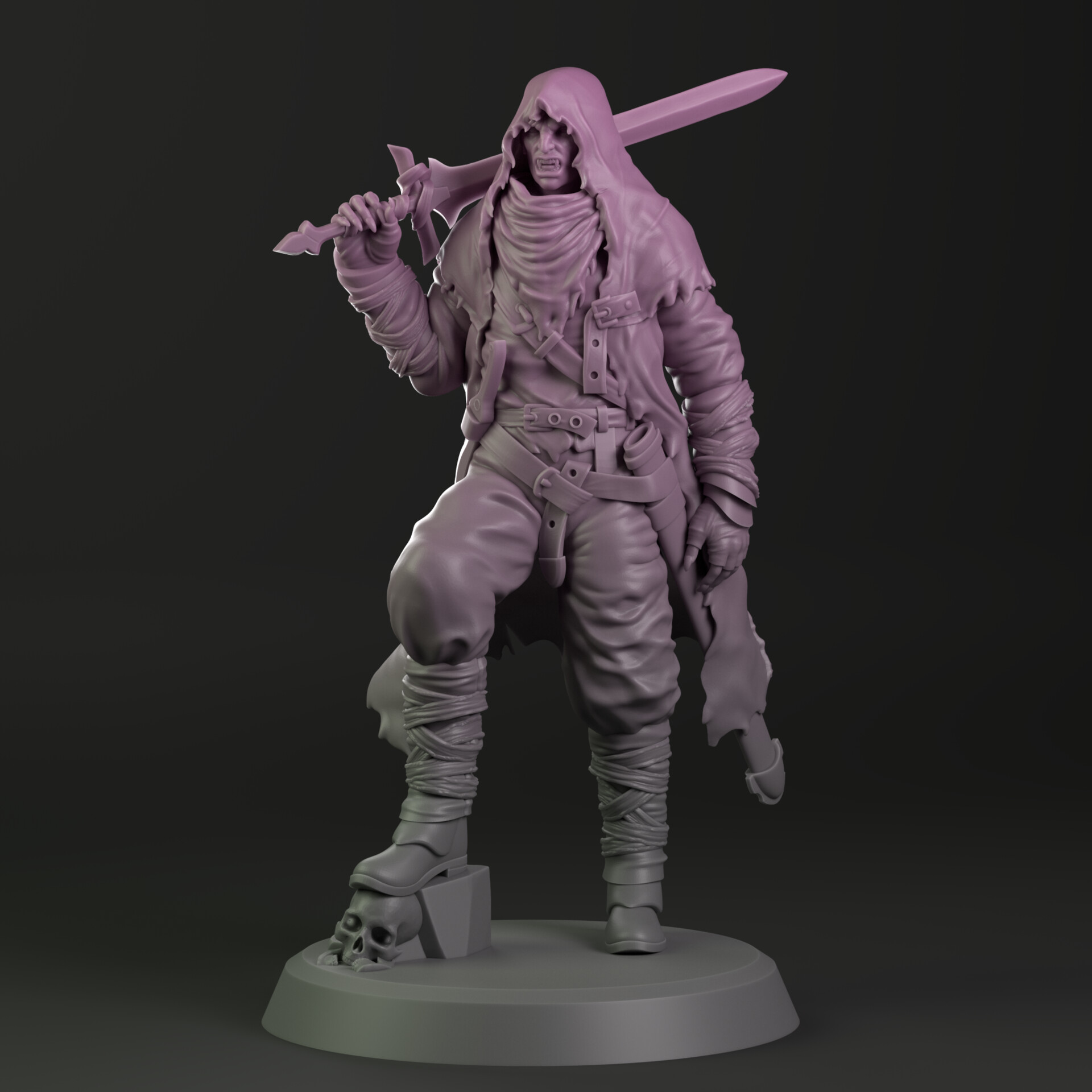 ArtStation - Vampire Warrior