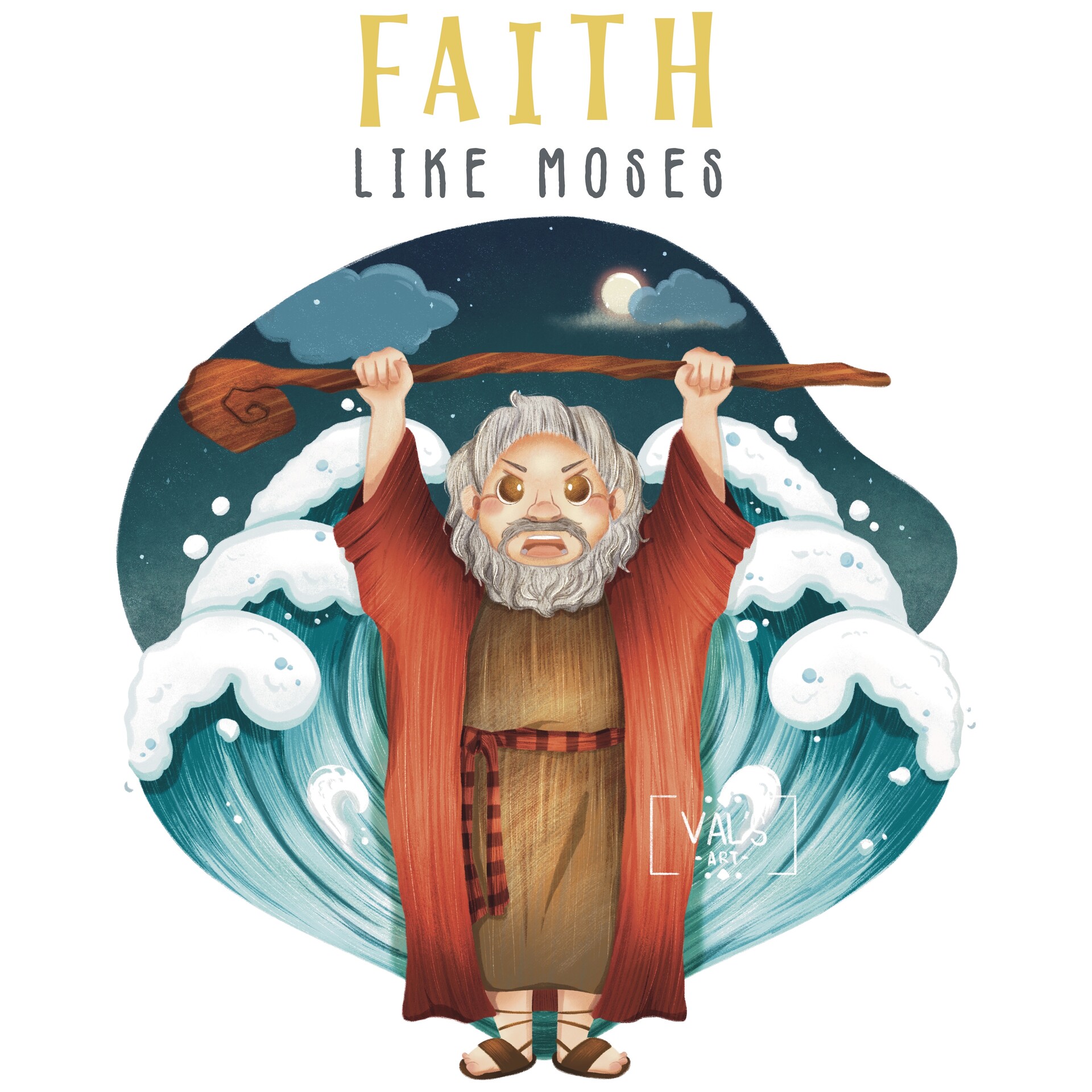 ArtStation - Faith Like Moses