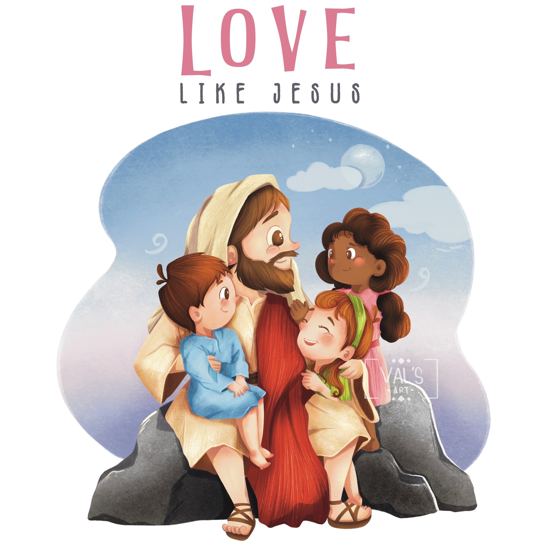 ArtStation - Love Like Jesus