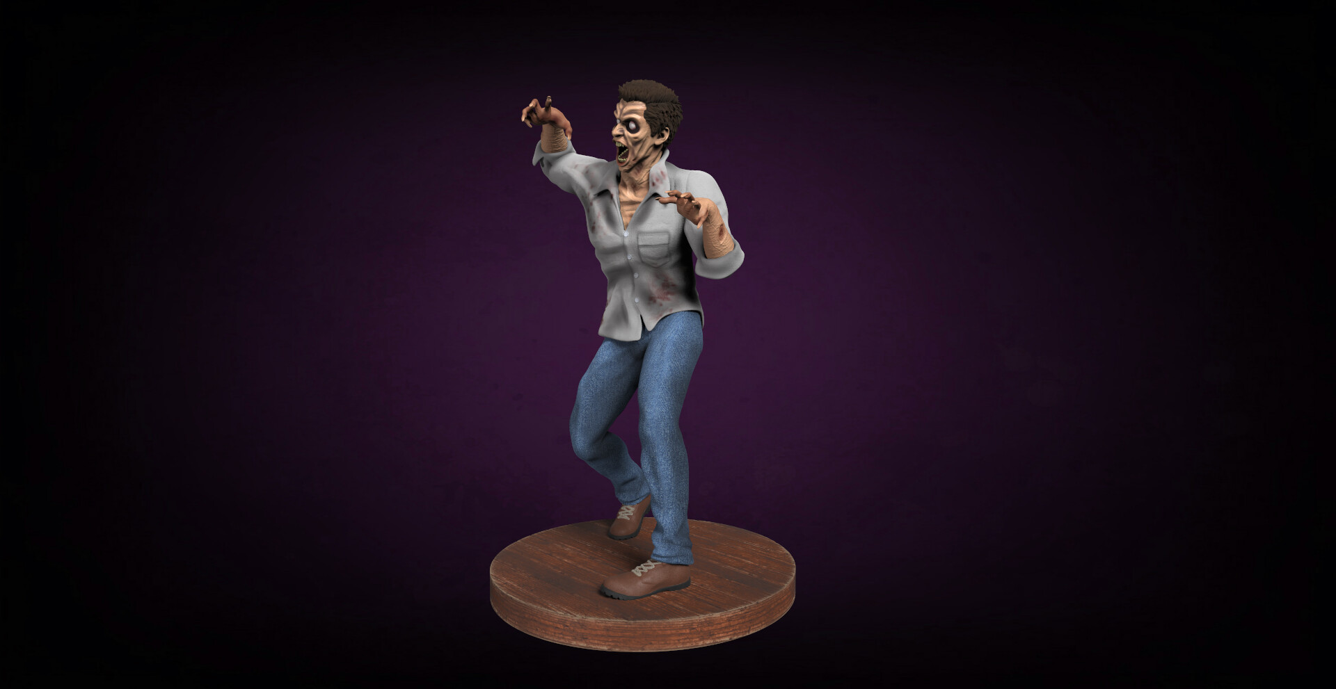 Geoff Graham - Deadite inspired Zombie Demon for 3D Print - V1