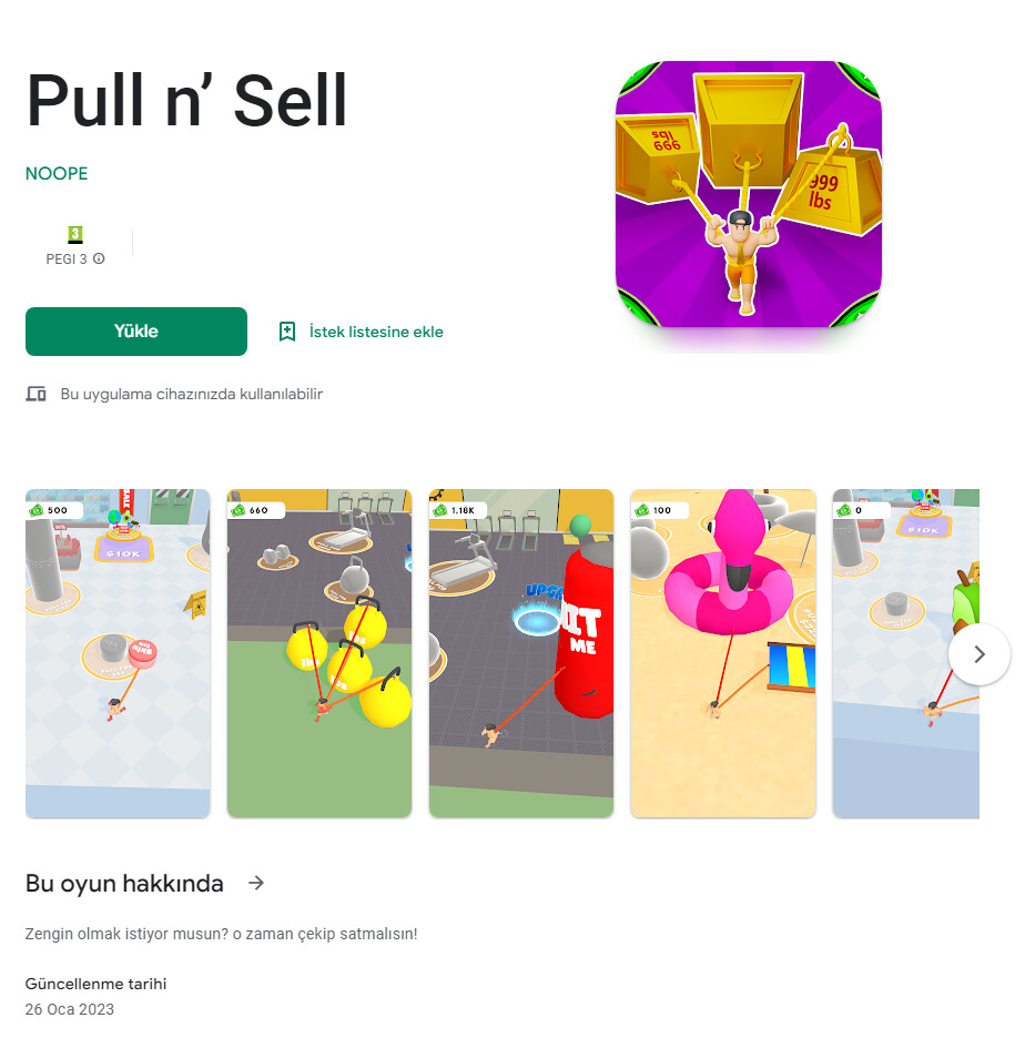 ArtStation - Pull n’ Sell Mobile Game
