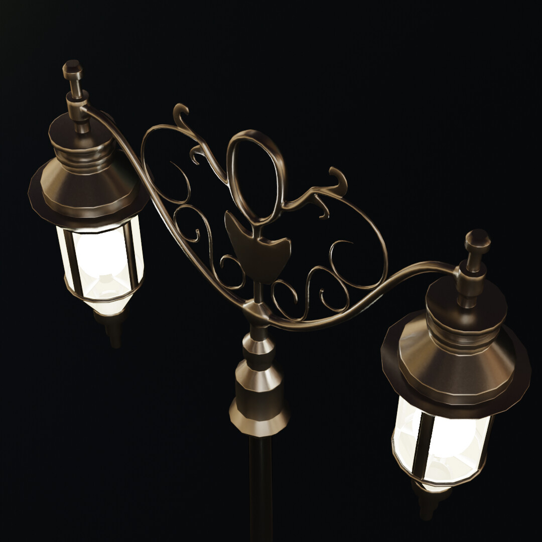 ArtStation - Street Lamp