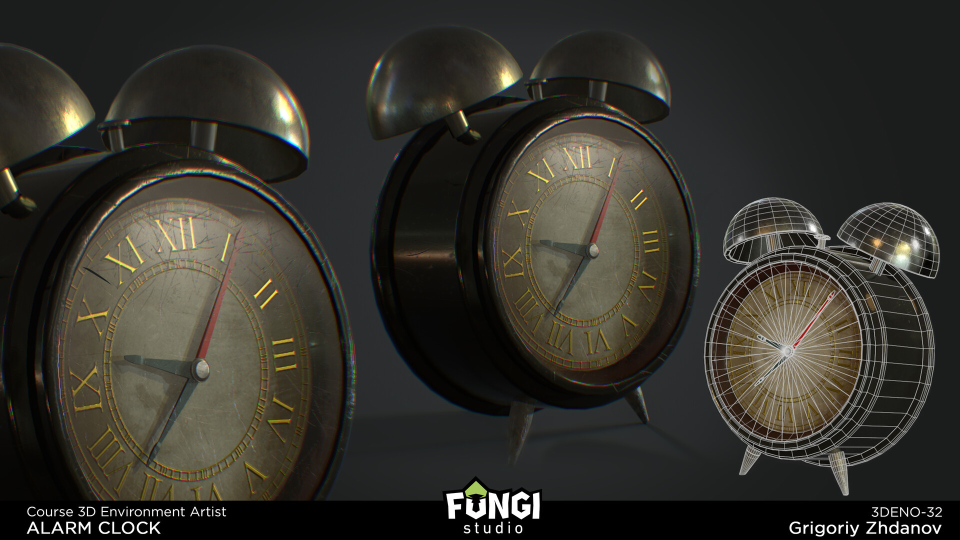 ArtStation - Alarm clock