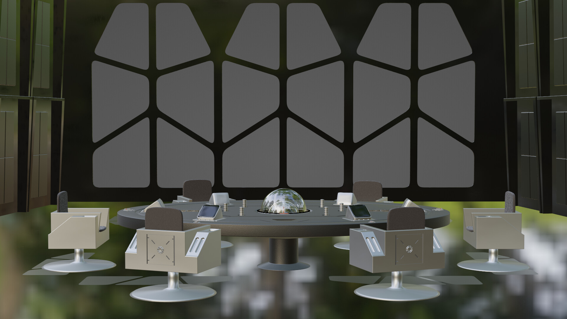 Nick Alberelli - Sci Fi Conference Room Environment