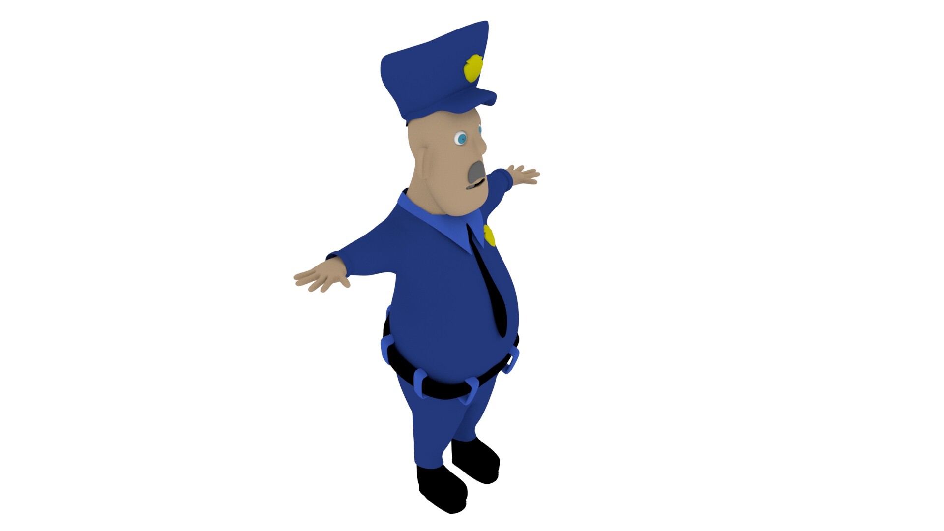 ArtStation - Police Character