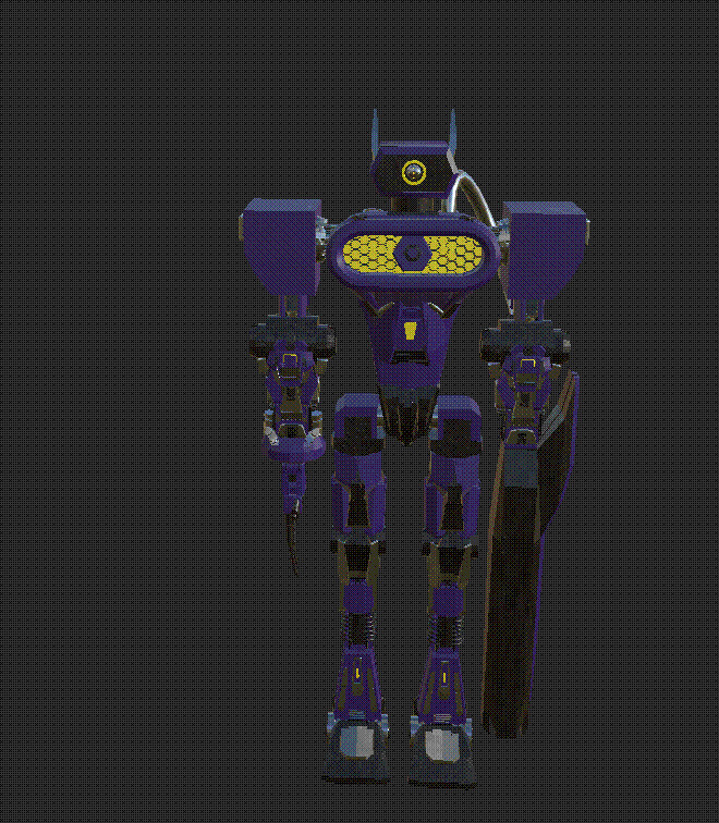 ArtStation - Shockwave Character Model