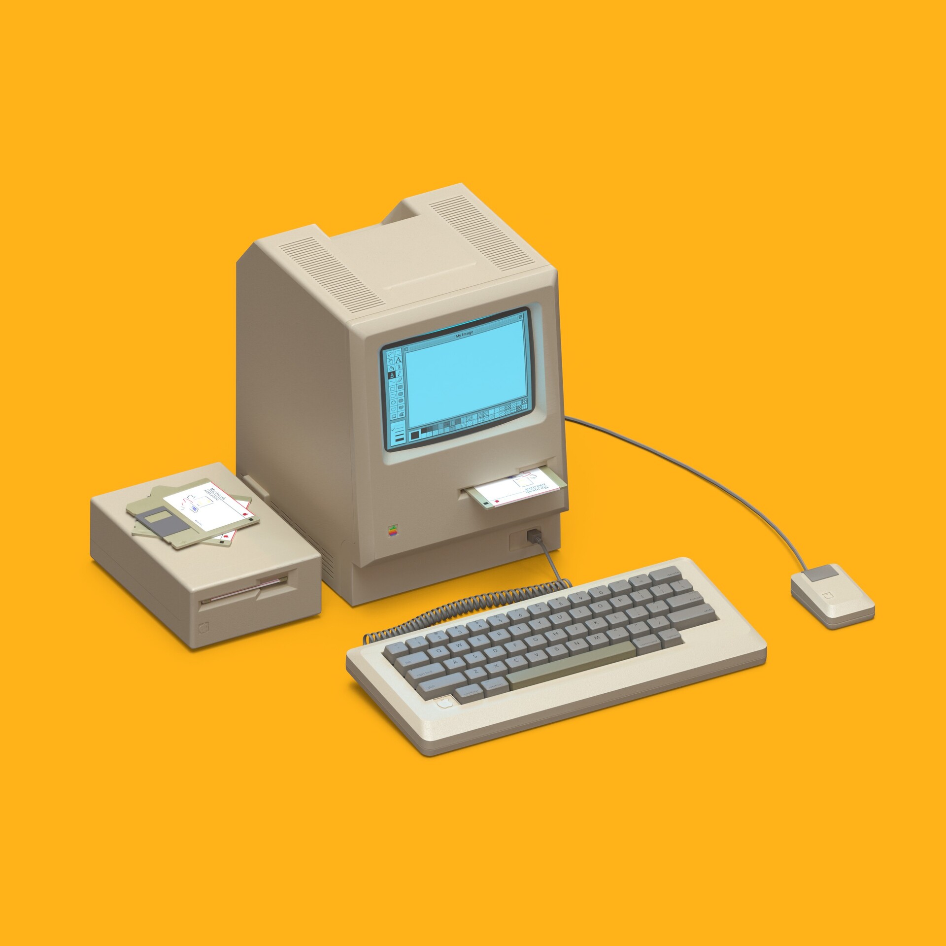 Noel Puig - 1984 Apple Macintosh 128k