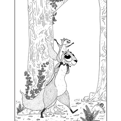 nut job 2 coloring pages