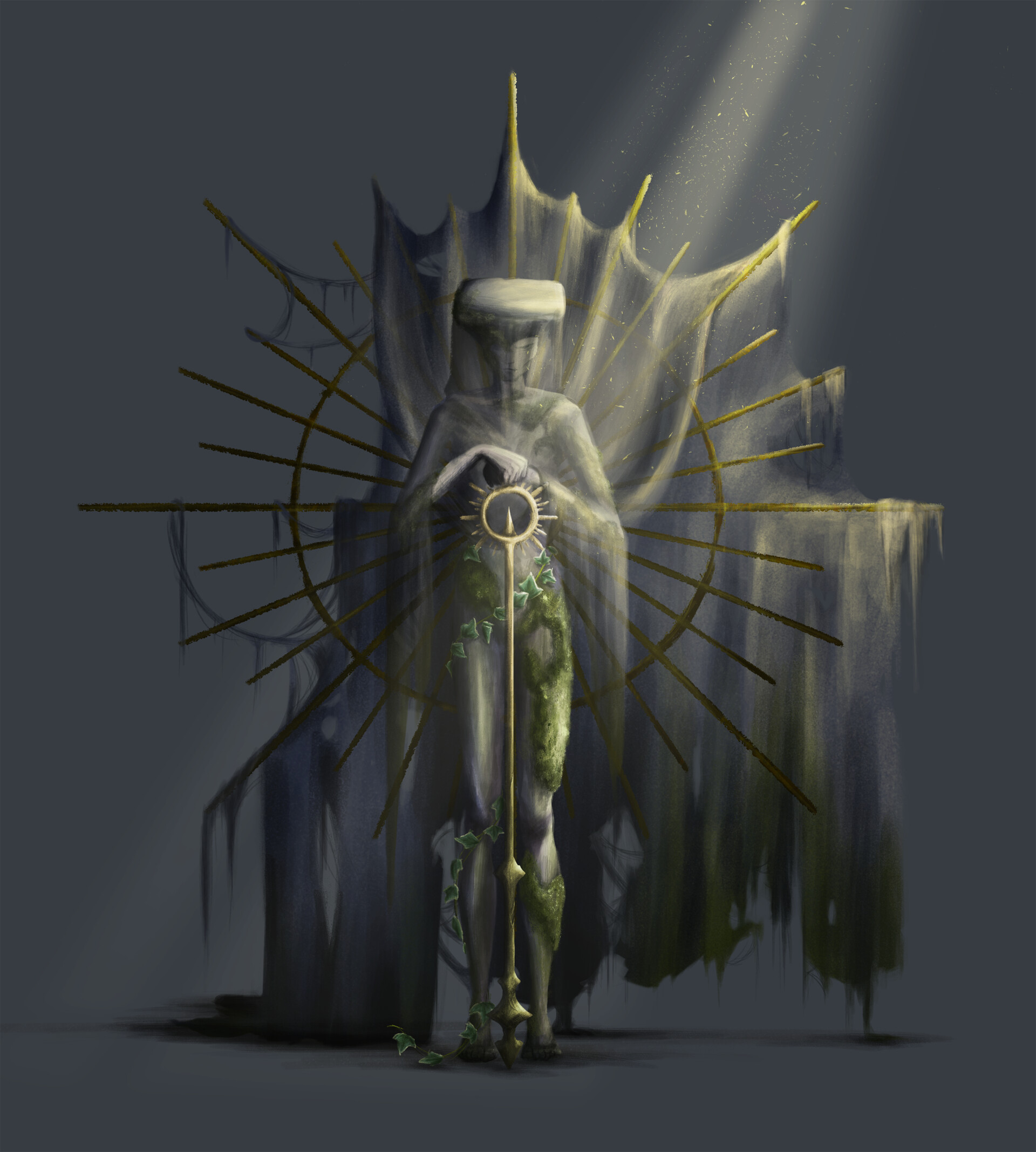 ArtStation - Fallen priestess