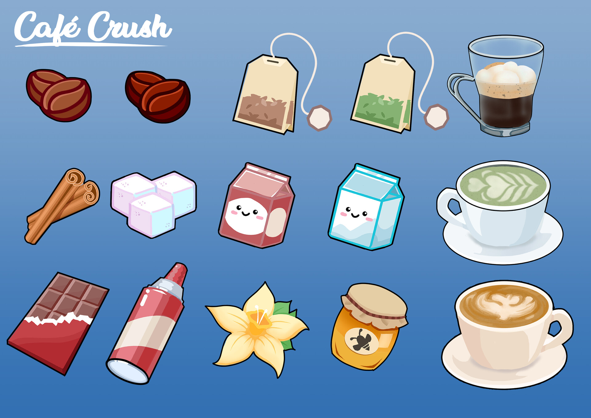 Andy McElfresh - Café Crush Icons