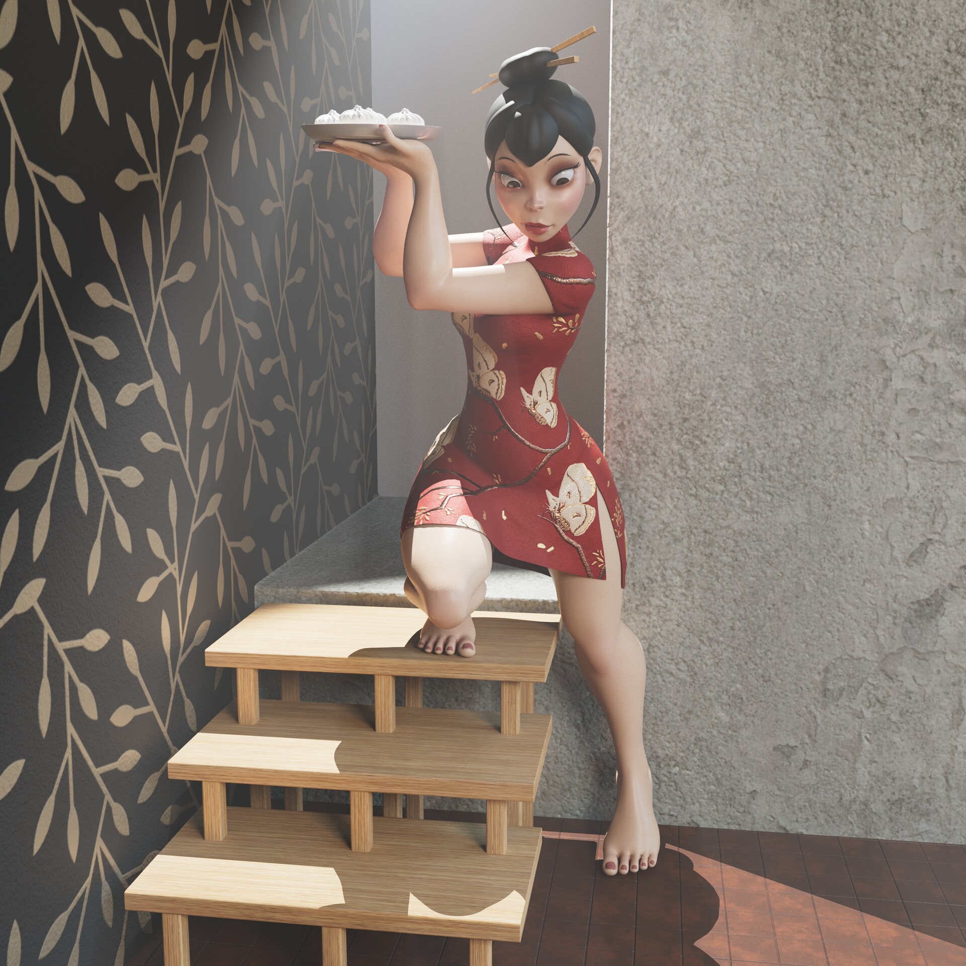 ArtStation - Waitress