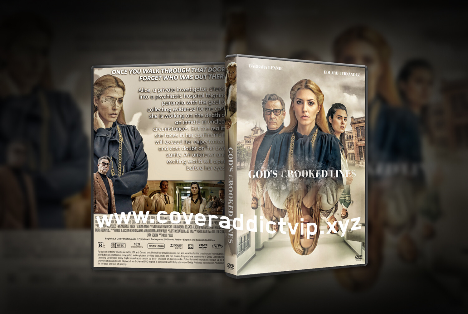 ArtStation - God's Crooked Lines (2023) DVD Cover