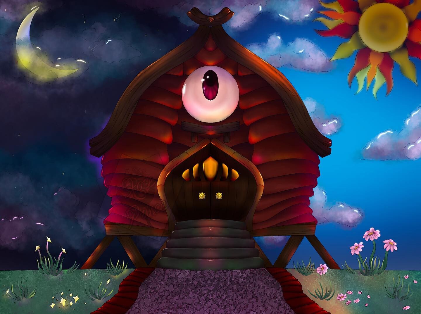 monster house concept