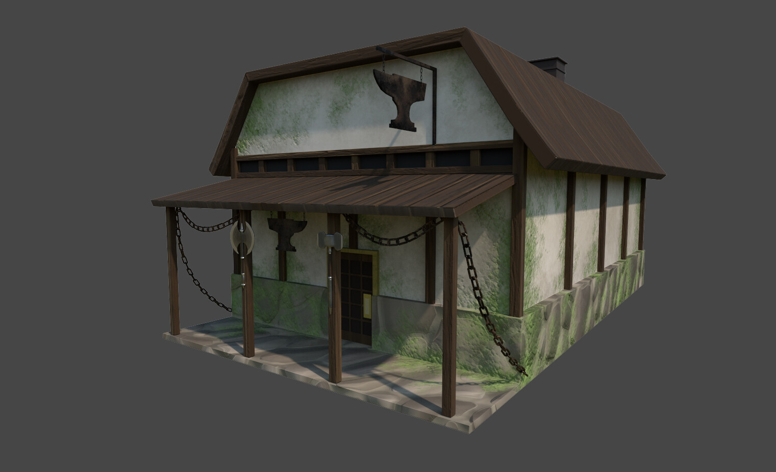 ArtStation - Blacksmith Shop - Rooster Teeth