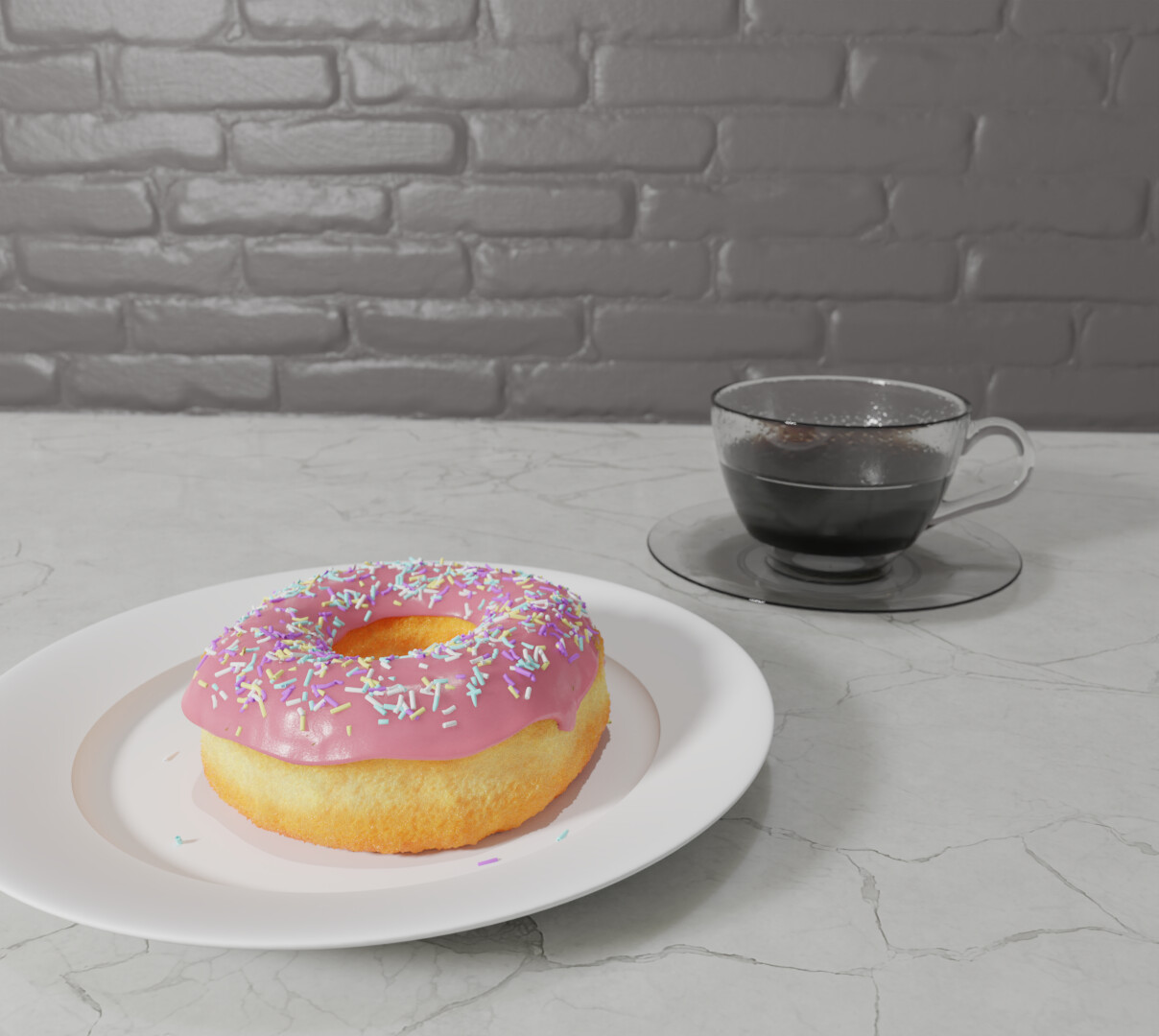 ArtStation - First Blender Project: The Guru Donut