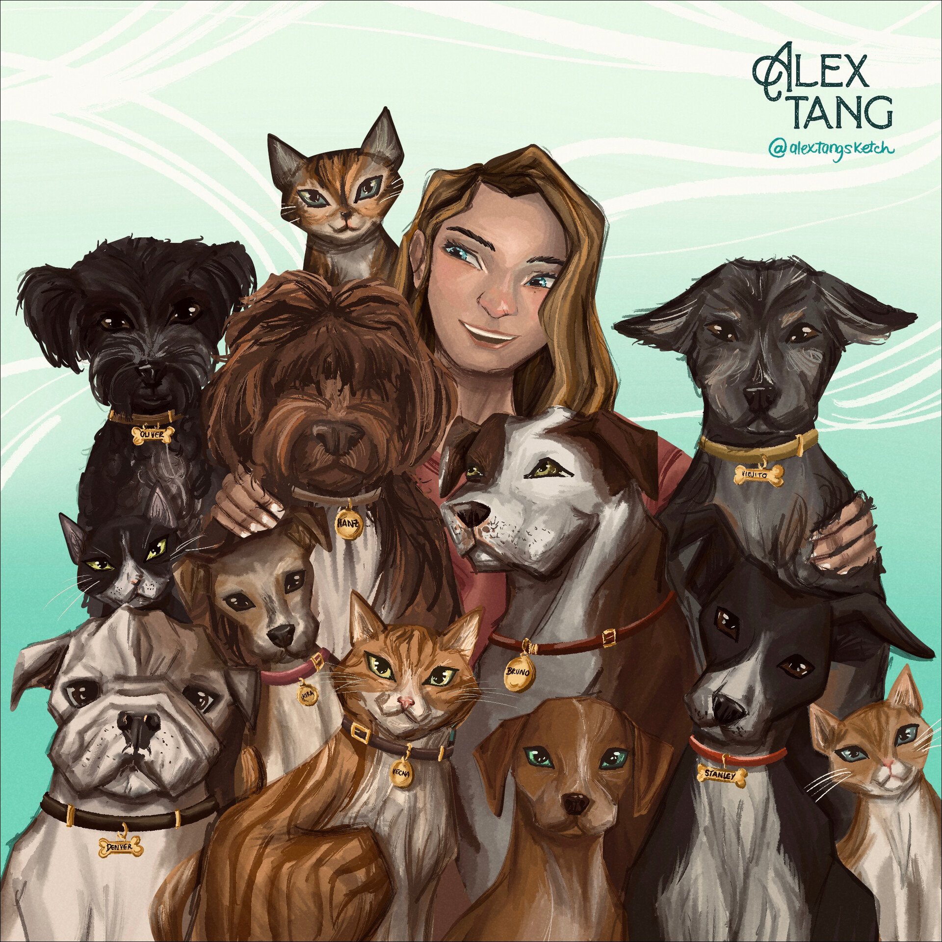 ArtStation - Foster Family