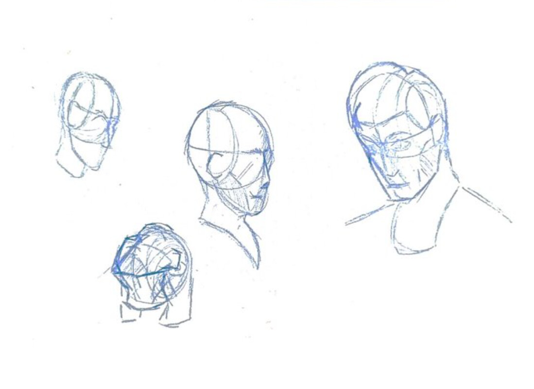 ArtStation - Loomis method