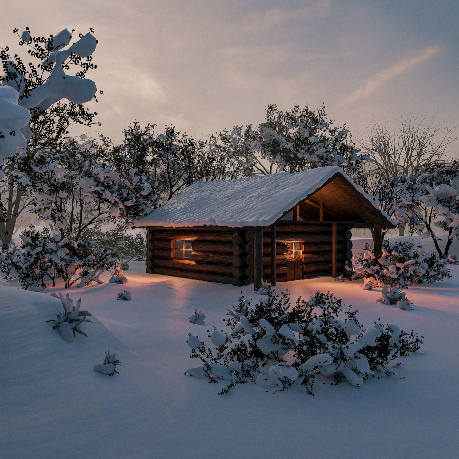 ArtStation - Warm Winter