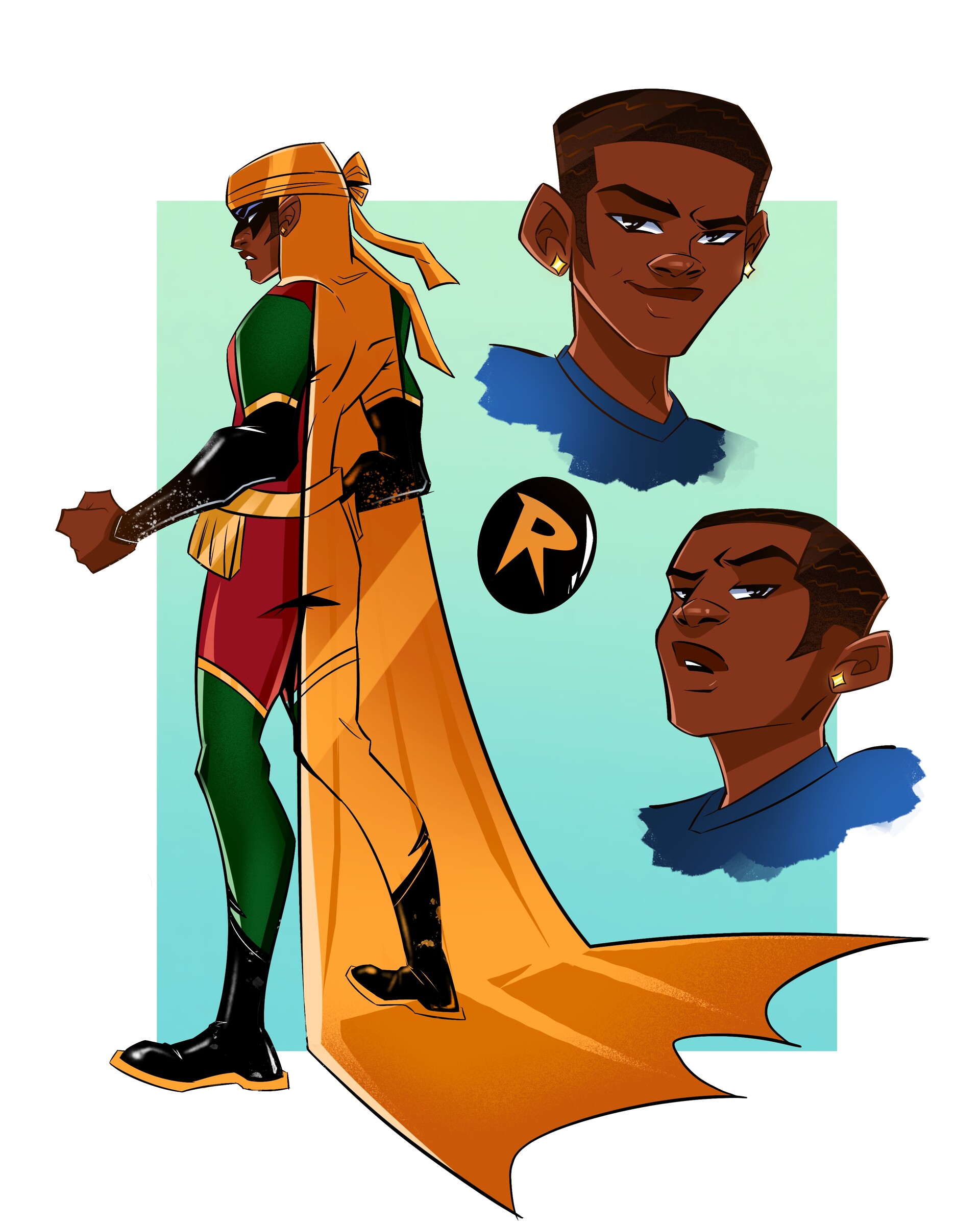 ArtStation - Character design of Robin and Harley