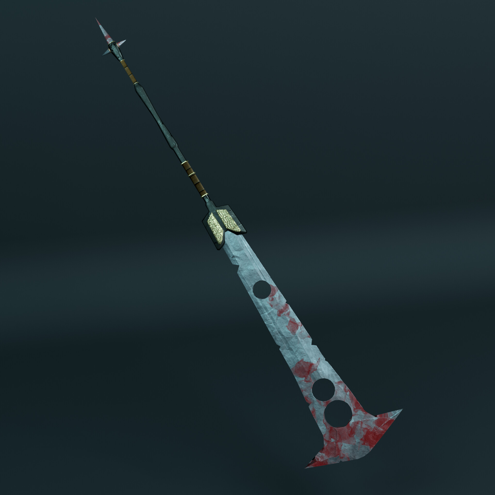 Kian Burt - Fantasy Glaive Model