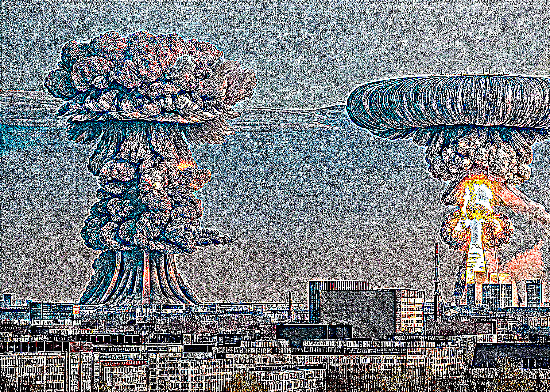 ArtStation - Nuclear explosion in city Berlin